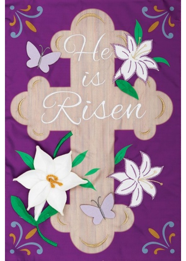 Applique House Flags | Burlap House Flags | Appliqued House Flags